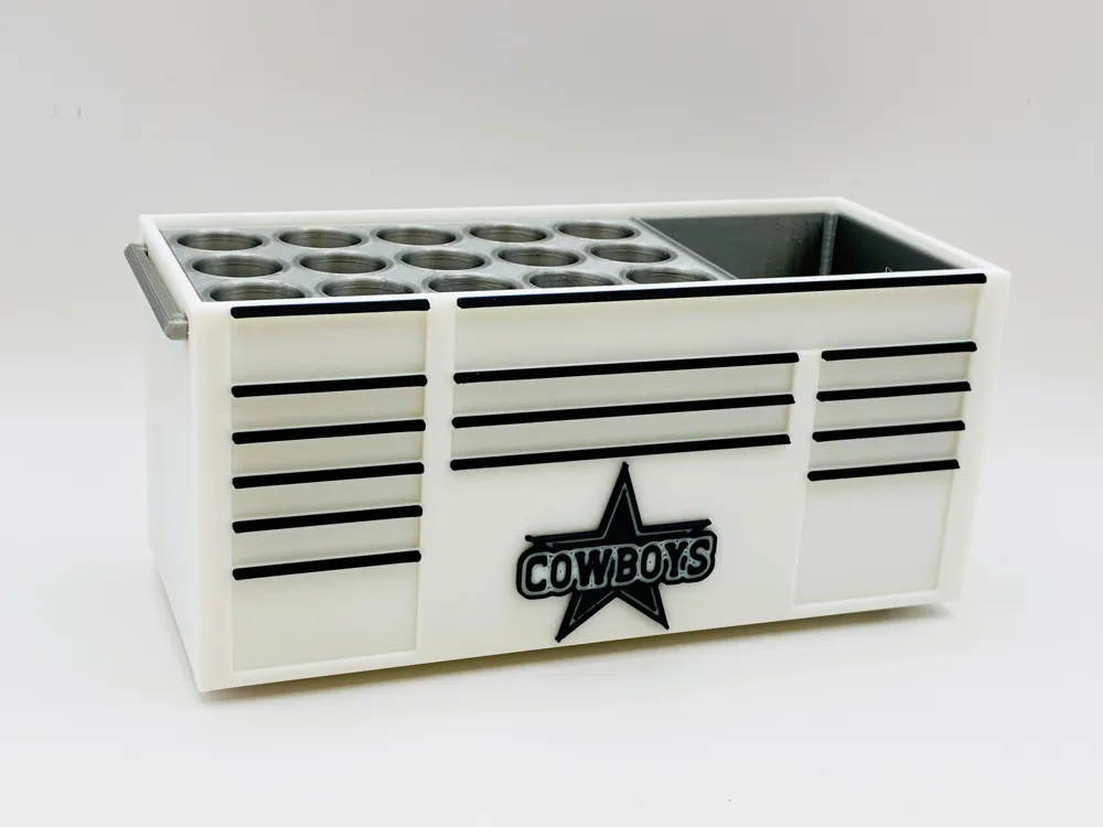 Dallas Cowboys football desk toolbox organizer NFL - Free 3D Print ...