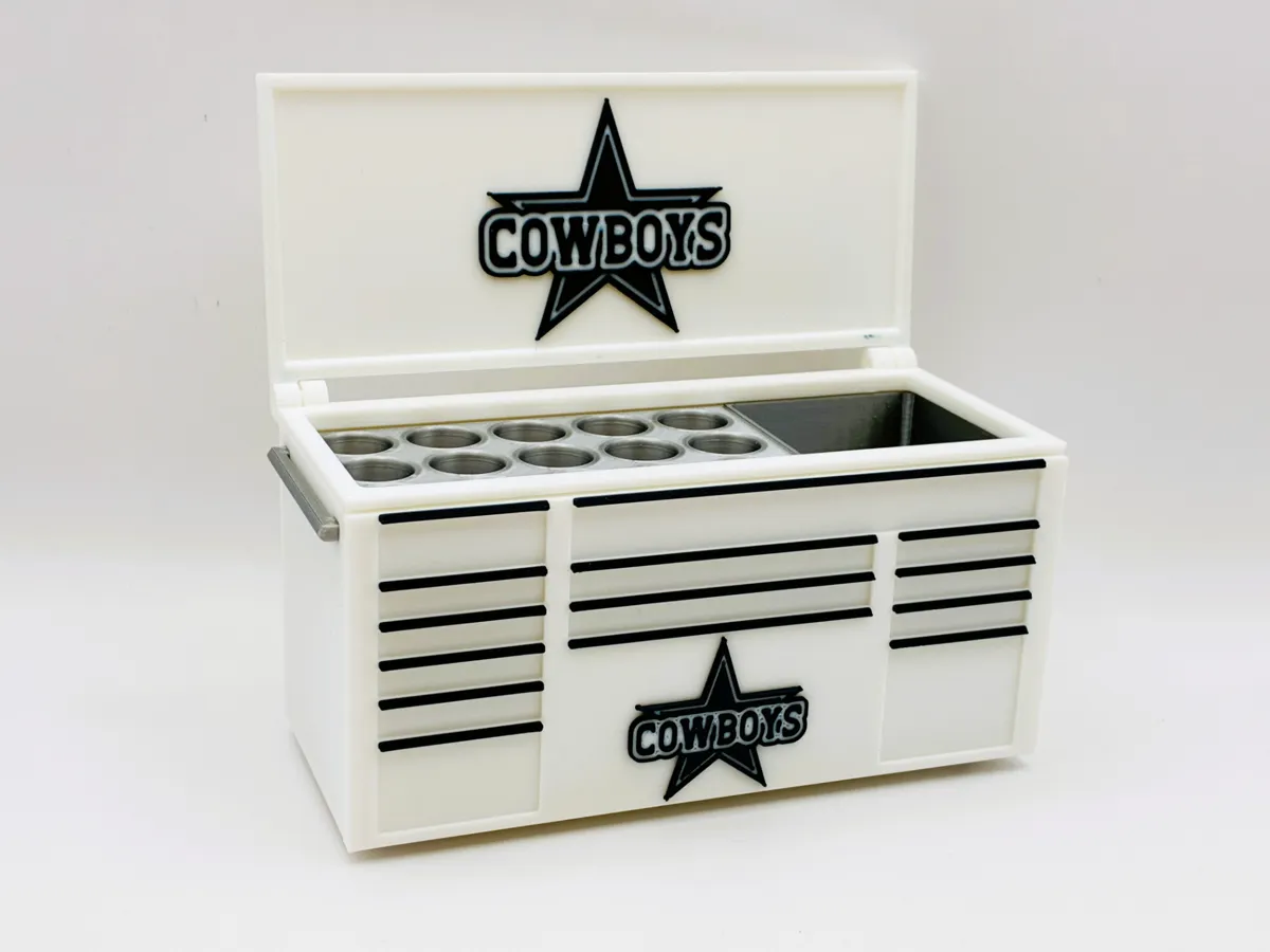Dallas Cowboys football desk toolbox organizer NFL by Mrtk1970 ...