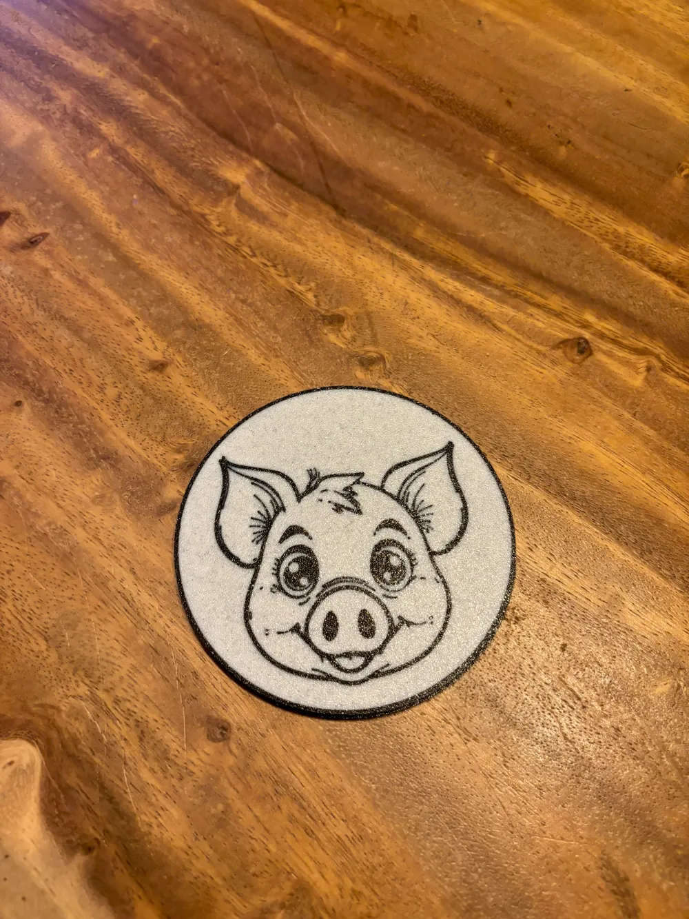 Cute pig coaster by shortzzz - MakerWorld