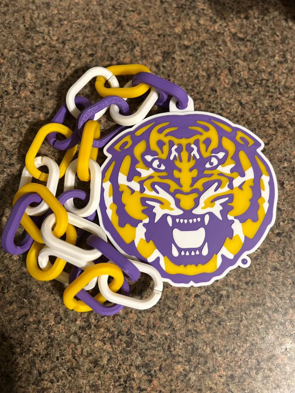LSU Tigers Oversized Logo by Hamilton’s Custom Creations MakerWorld ...