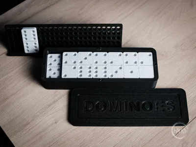 dominoes · standard and mini by h3li0 MakerWorld: Download Free 3D Models