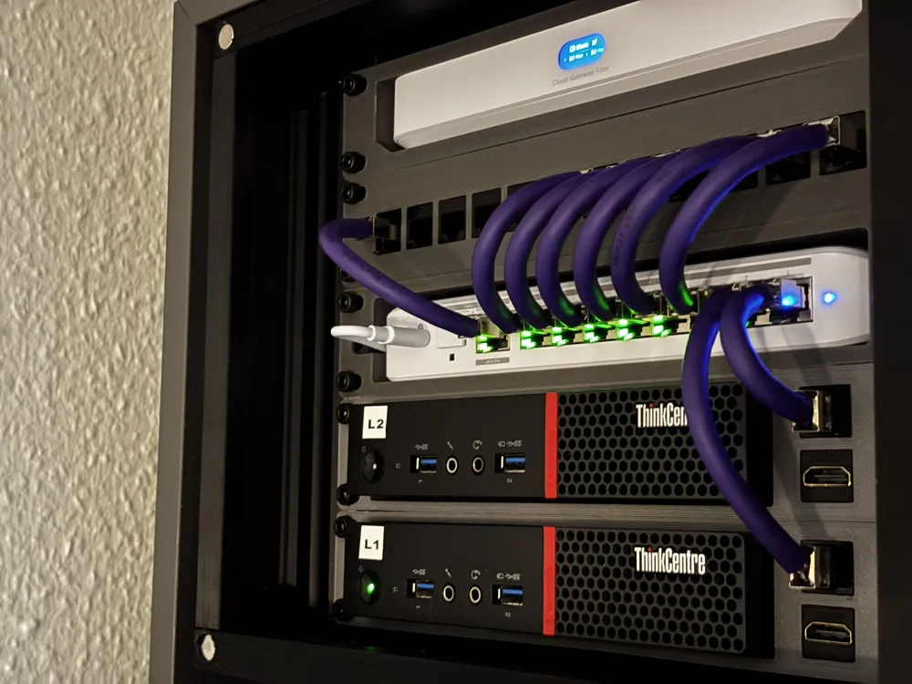 12x Keystone plate 1U 10" Rack Mount - Free 3D Print Model - MakerWorld