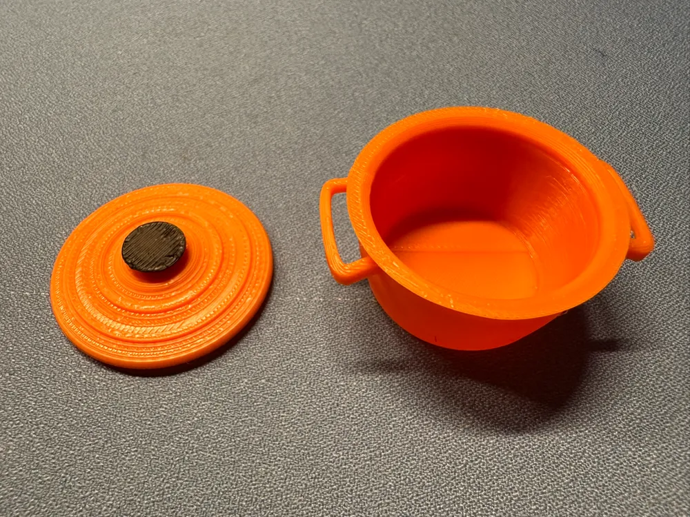 Miniature Cast Iron Pot - Free 3D Print Model - MakerWorld