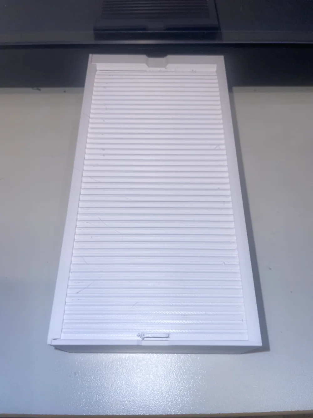 Gridfinity (and pin) bin with shutter lid 4x4x6u Remixed by Demig74 ...