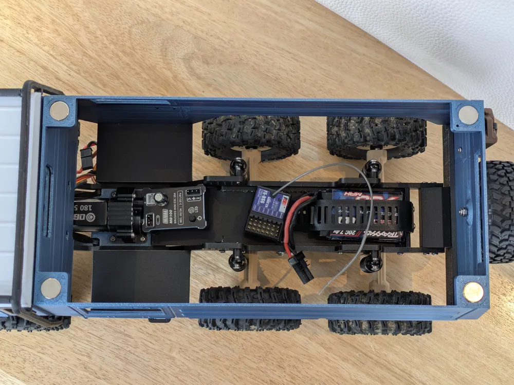TRX4M 6x6 - Body, Chassis & Skid - Free 3D Print Model - MakerWorld