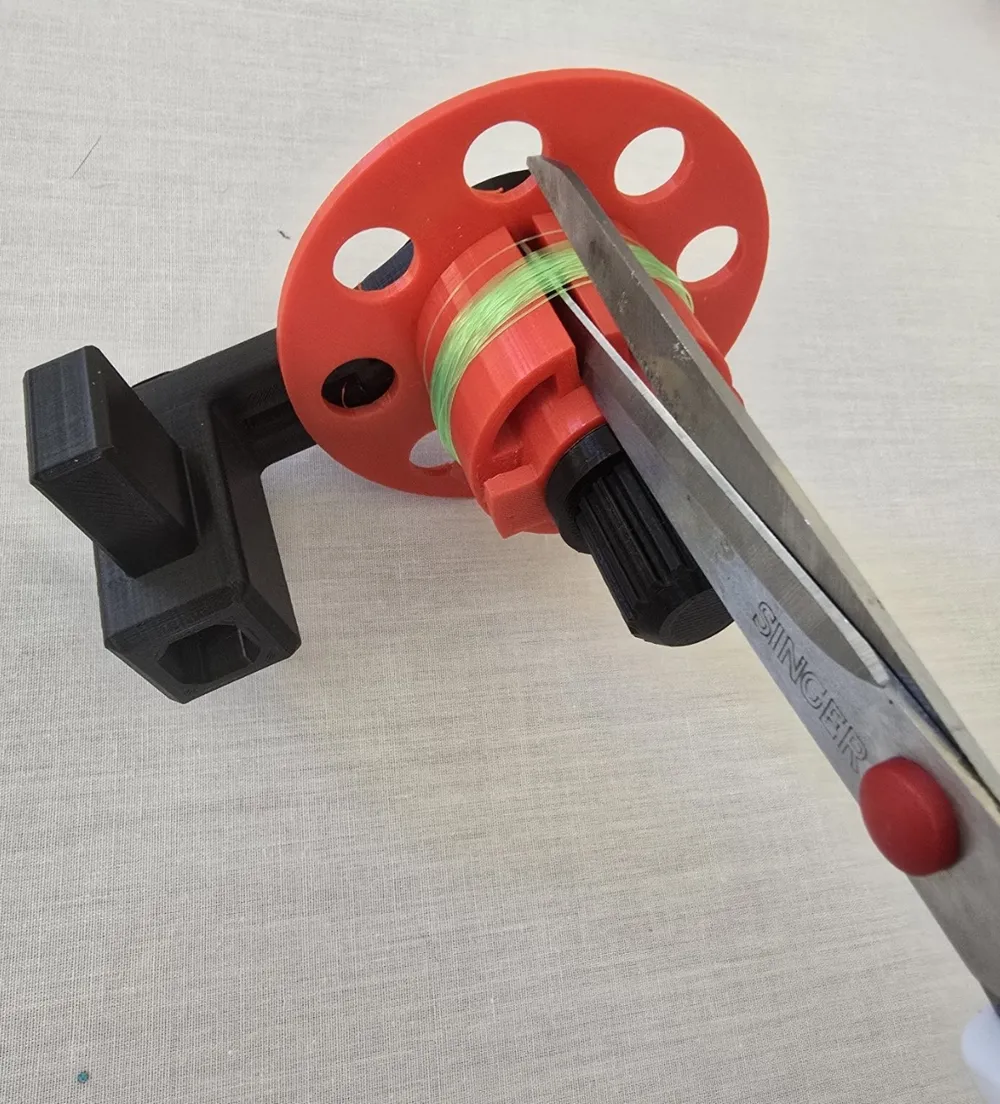 Fishing Reel Spooler/Despooler by Ryan Kocourek MakerWorld: Download ...