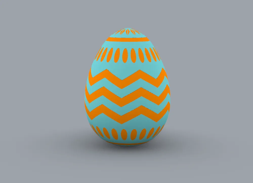 Easter Egg Design 2 by KNDesigns3D - MakerWorld
