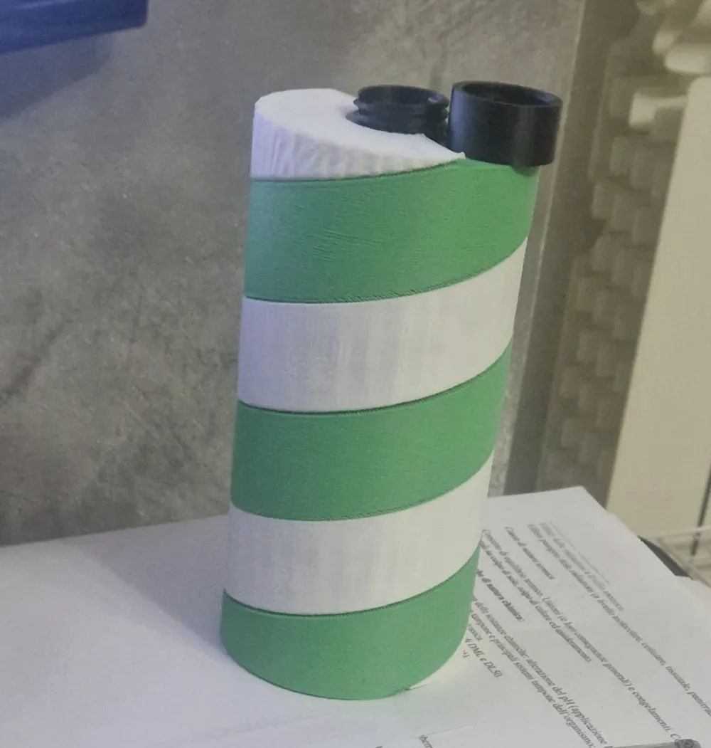 colored pole for lamppost to screw or snap on - Free 3D Print Model ...