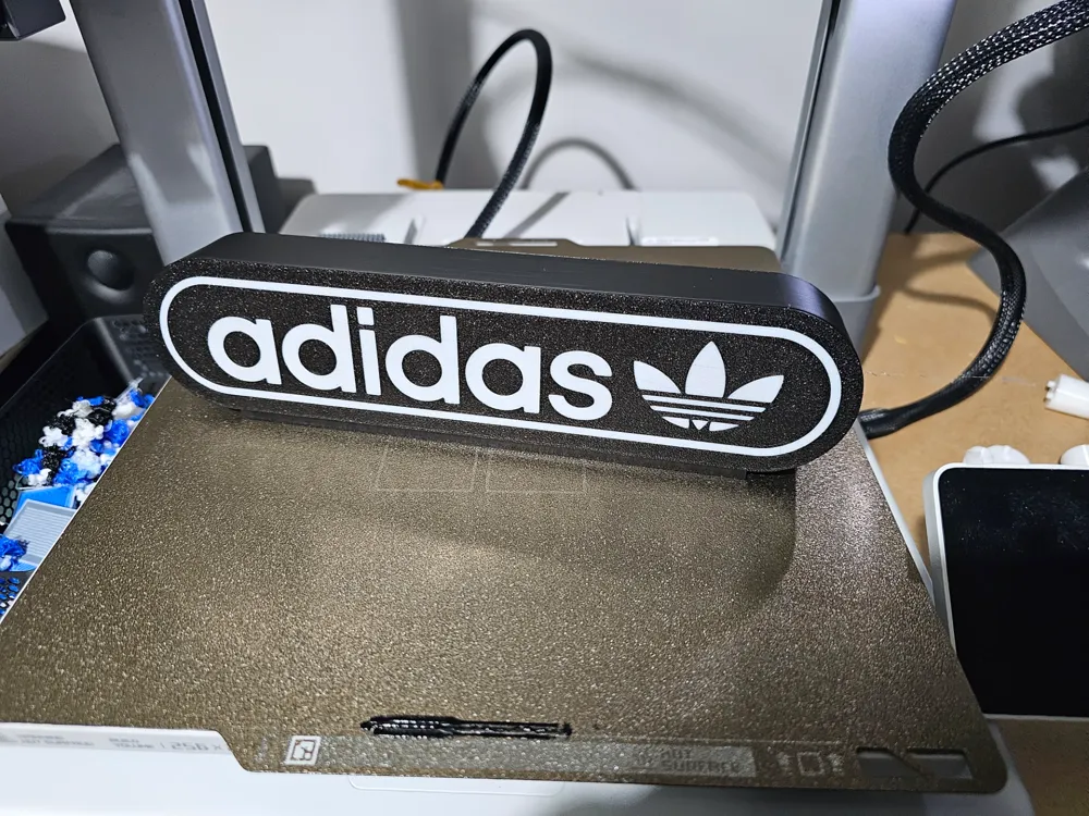 Adidas Trefoil Lightbox by G_Funk_Designs - MakerWorld