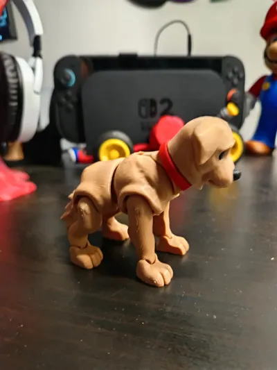 Articulated Labrador - Free 3D Print Model - MakerWorld
