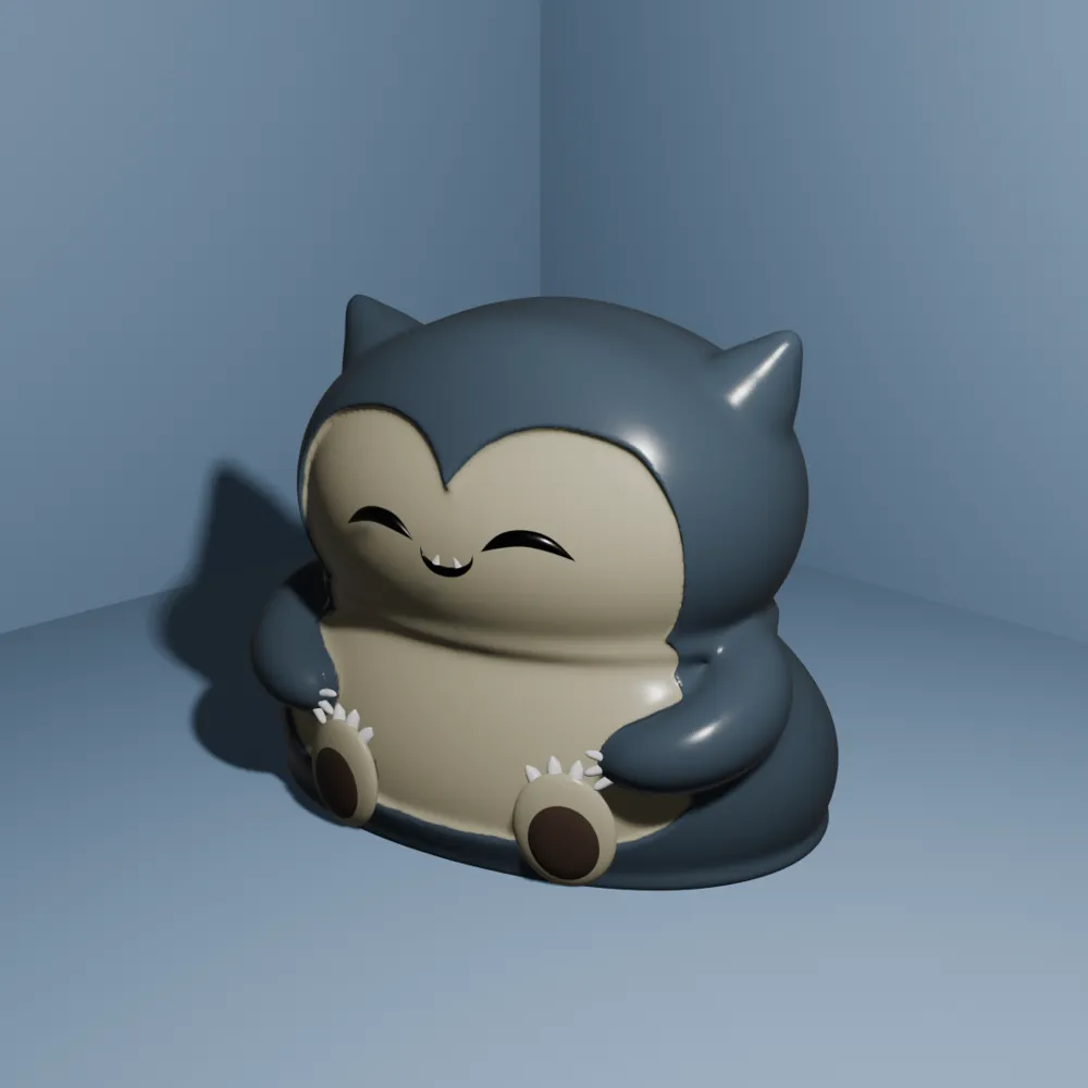 Cute Snorlax by Balzo98 - MakerWorld