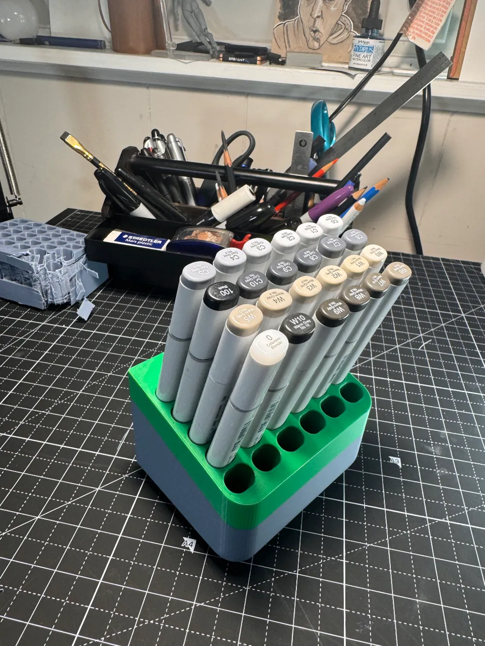 Copic Sketch Marker Holder by Matchstick Creative - MakerWorld