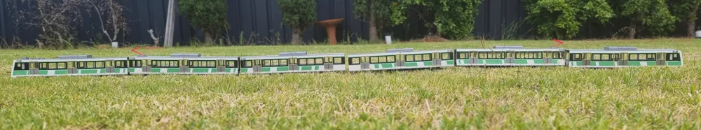 Transperth C Series EMU train - HO Scale by Cyclohexane Designs ...