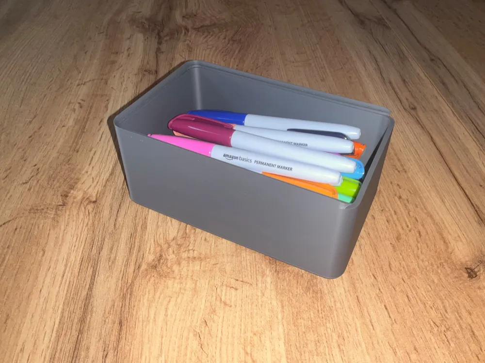 Parametric: Stackable Box with Lid by Gado3DFusion MakerWorld: Download ...