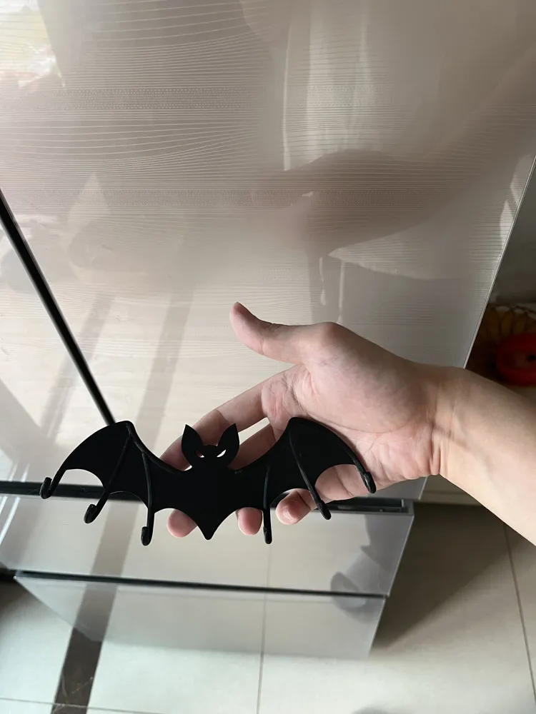 Bat hook - Free 3D Print Model - MakerWorld