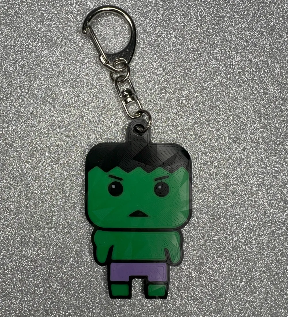 Hulk keychain por UltimateB MakerWorld: Descarga Modelos 3D Gratuitos