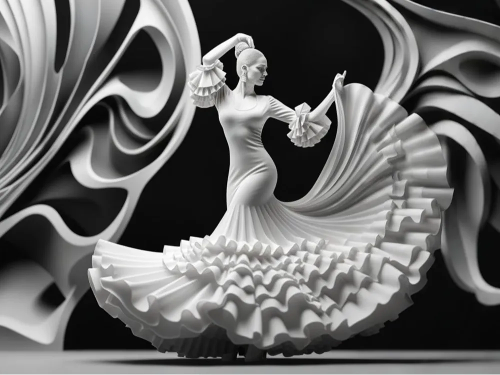 ballerina flamenco by Bart MakerWorld: Download Free 3D Models