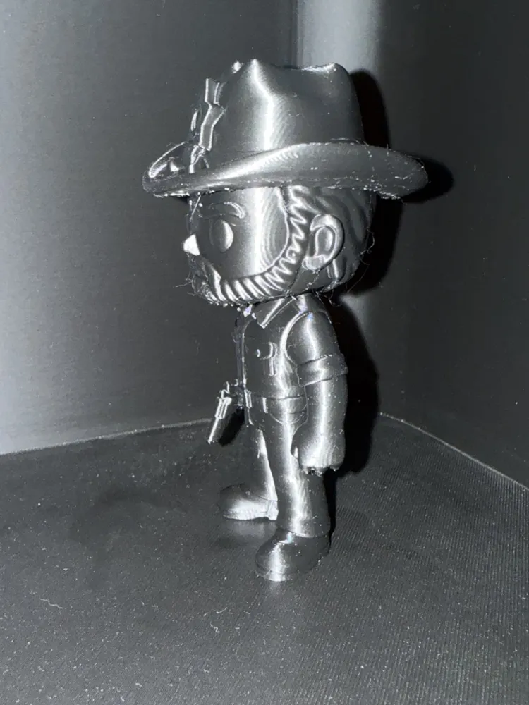 Rick Grimes The Walking Dead - Free 3D Print Model - MakerWorld
