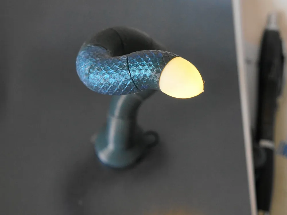 Snake Lamp by JackMakerWorld: Download Free 3D Models