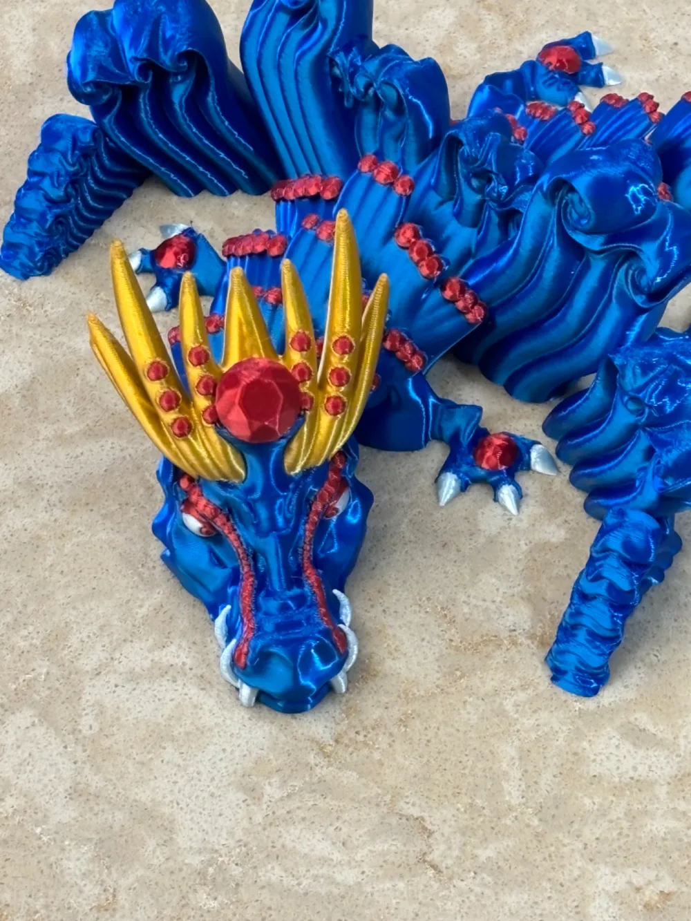 Ruby King Water Dragon by iBrawnFDM - MakerWorld