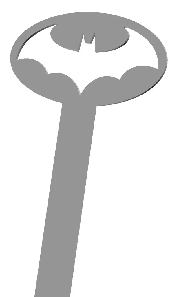 Batman bookmark - Free 3D Print Model - MakerWorld