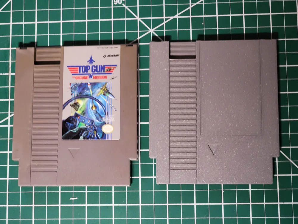 Dimensionally Accurate NES Cartridge Replica - Free 3D Print Model ...