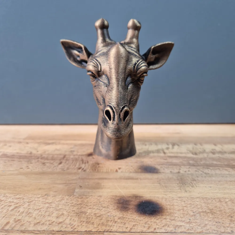 Giraffe Bust Model by Mr.Jay MakerWorld: Download Free 3D Models