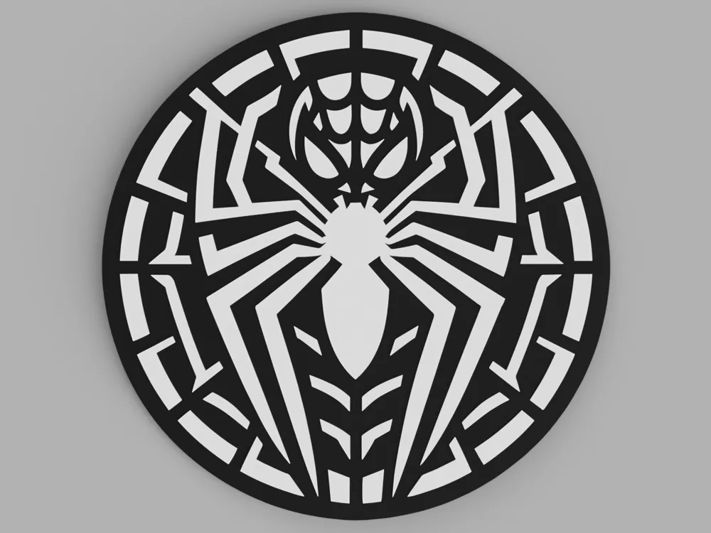 Spiderman Web coaster - Free 3D Print Model - MakerWorld