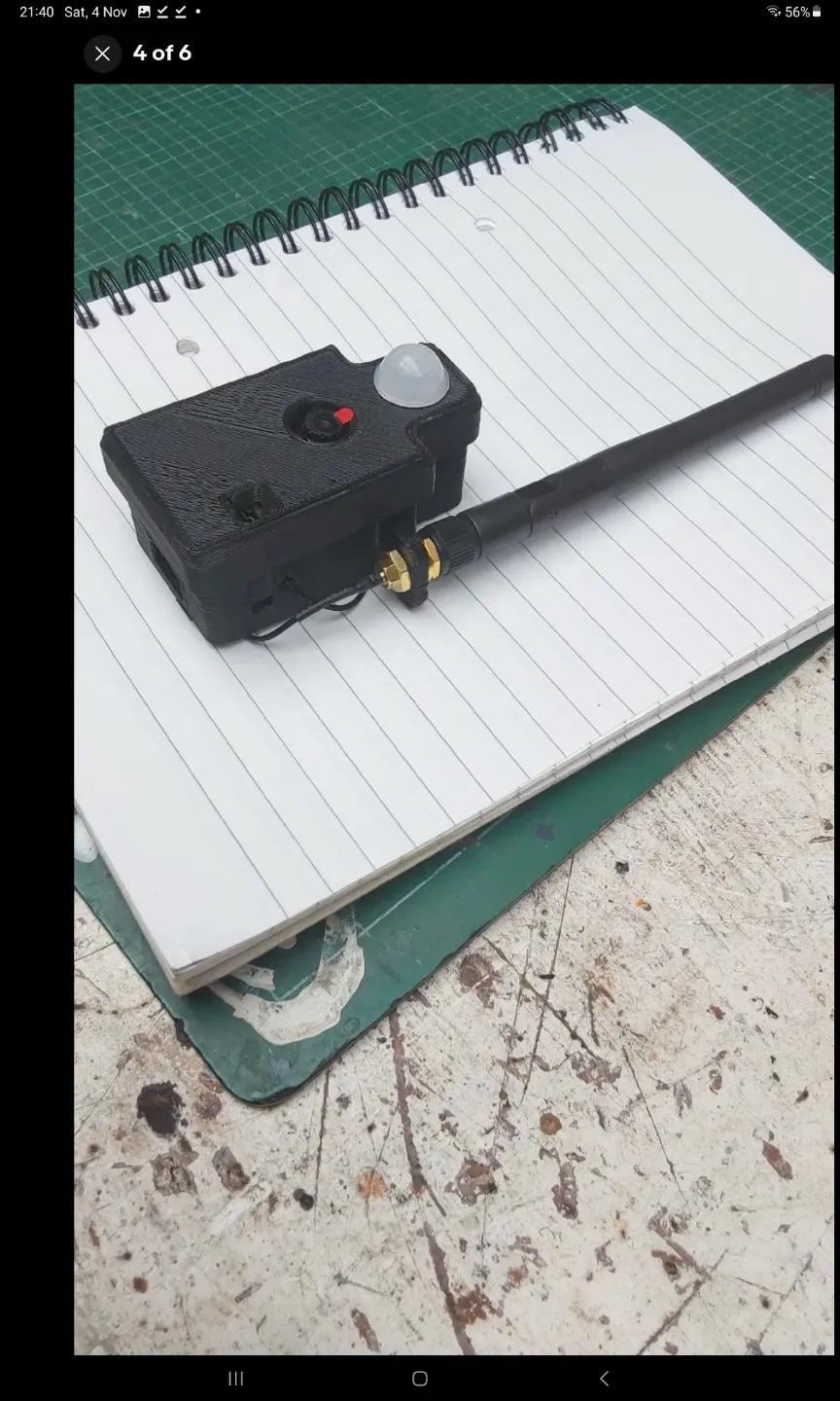 Esp32cam with PIR. Snap fit housing by rd3dprints - MakerWorld