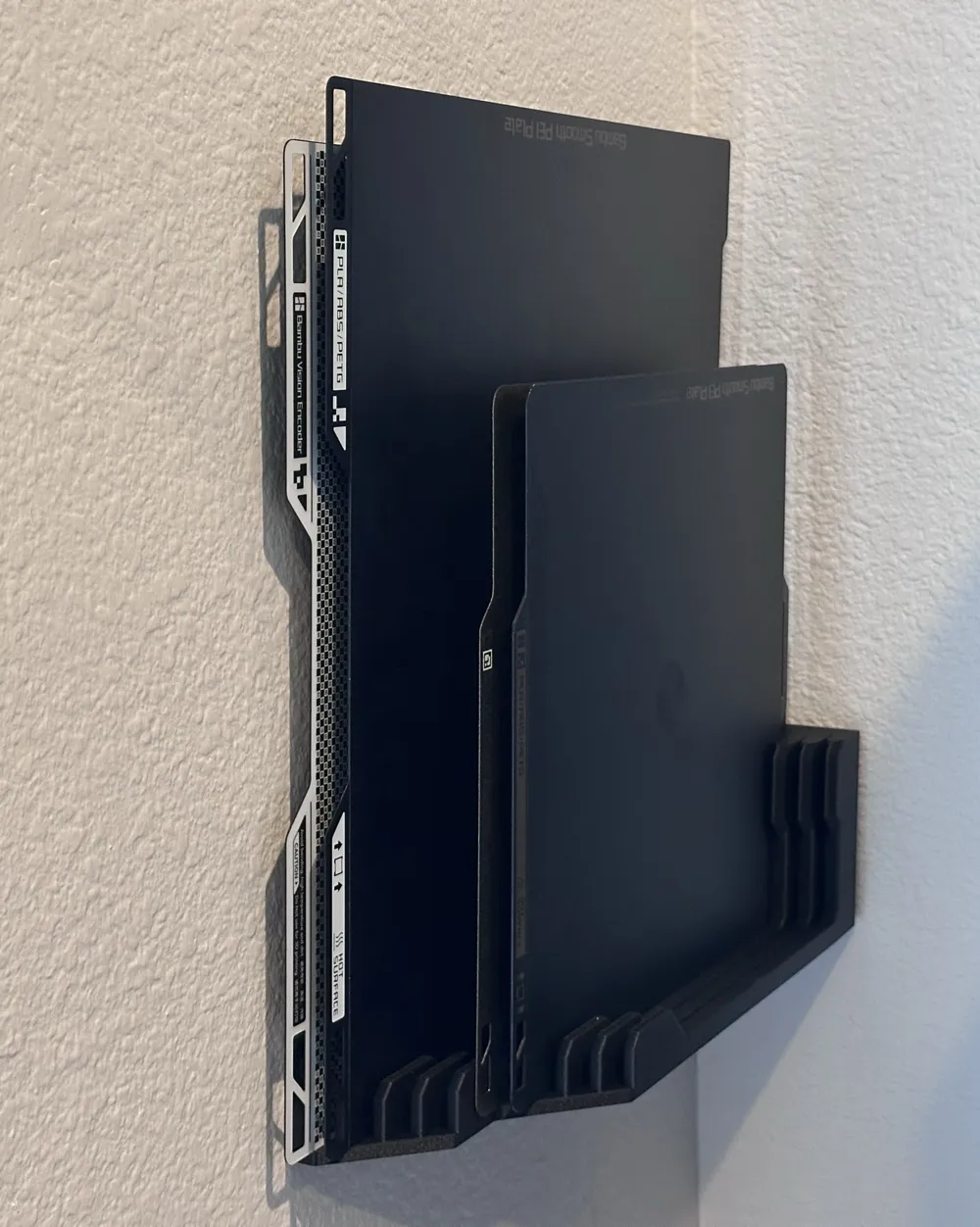 H2D X1C P1S P1P Build Plate Holder Wall Mount Remixed by FatCat ...