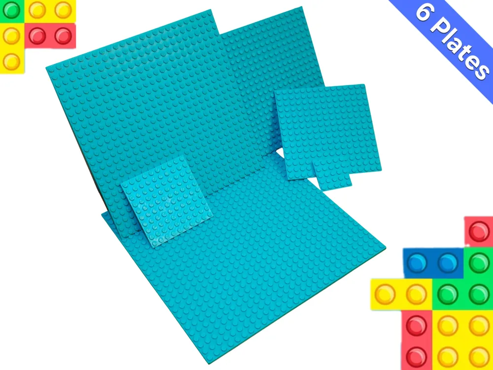 LEGOs Ziegel-Grundplatten-Set in verschiedenen Größen – Kostenloses 3D ...