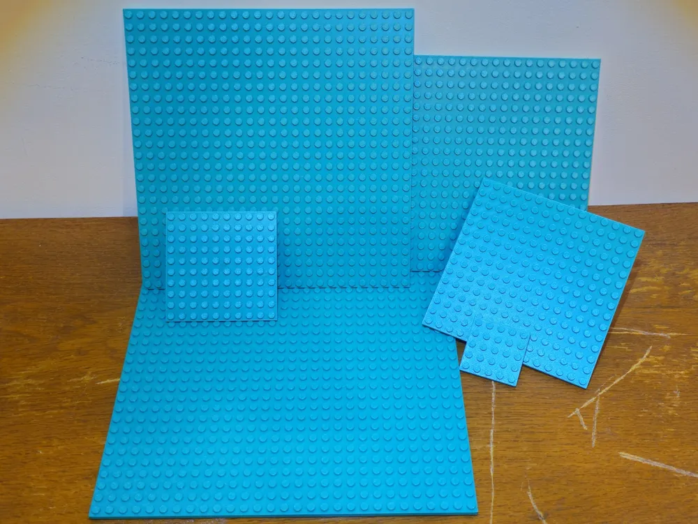 LEGOs Ziegel-Grundplatten-Set in verschiedenen Größen – Kostenloses 3D ...