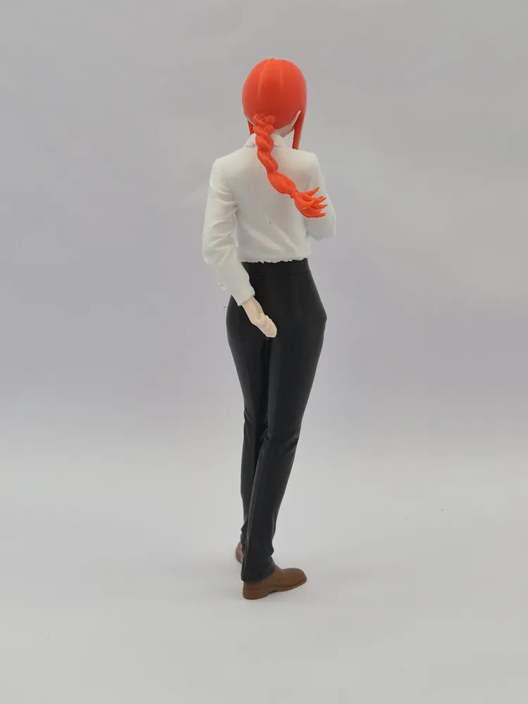 Makima Chainsaw Man Multipart anime figure - Free 3D Print Model ...