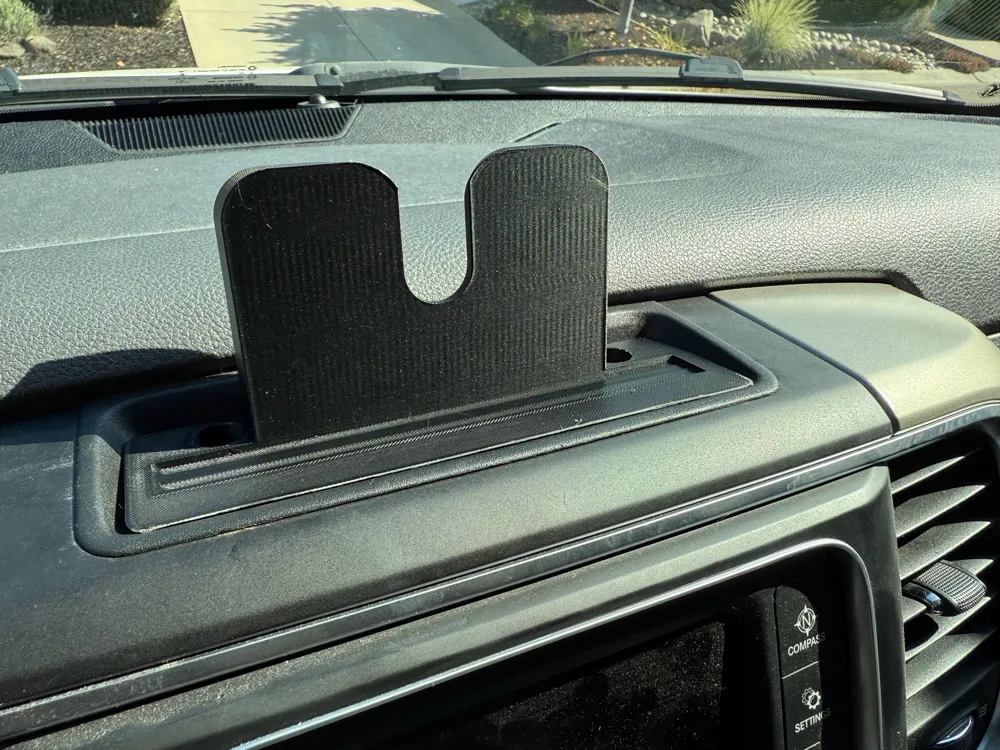 RAM 1500 (4th Gen) Phone Holder - Free 3D Print Model - MakerWorld