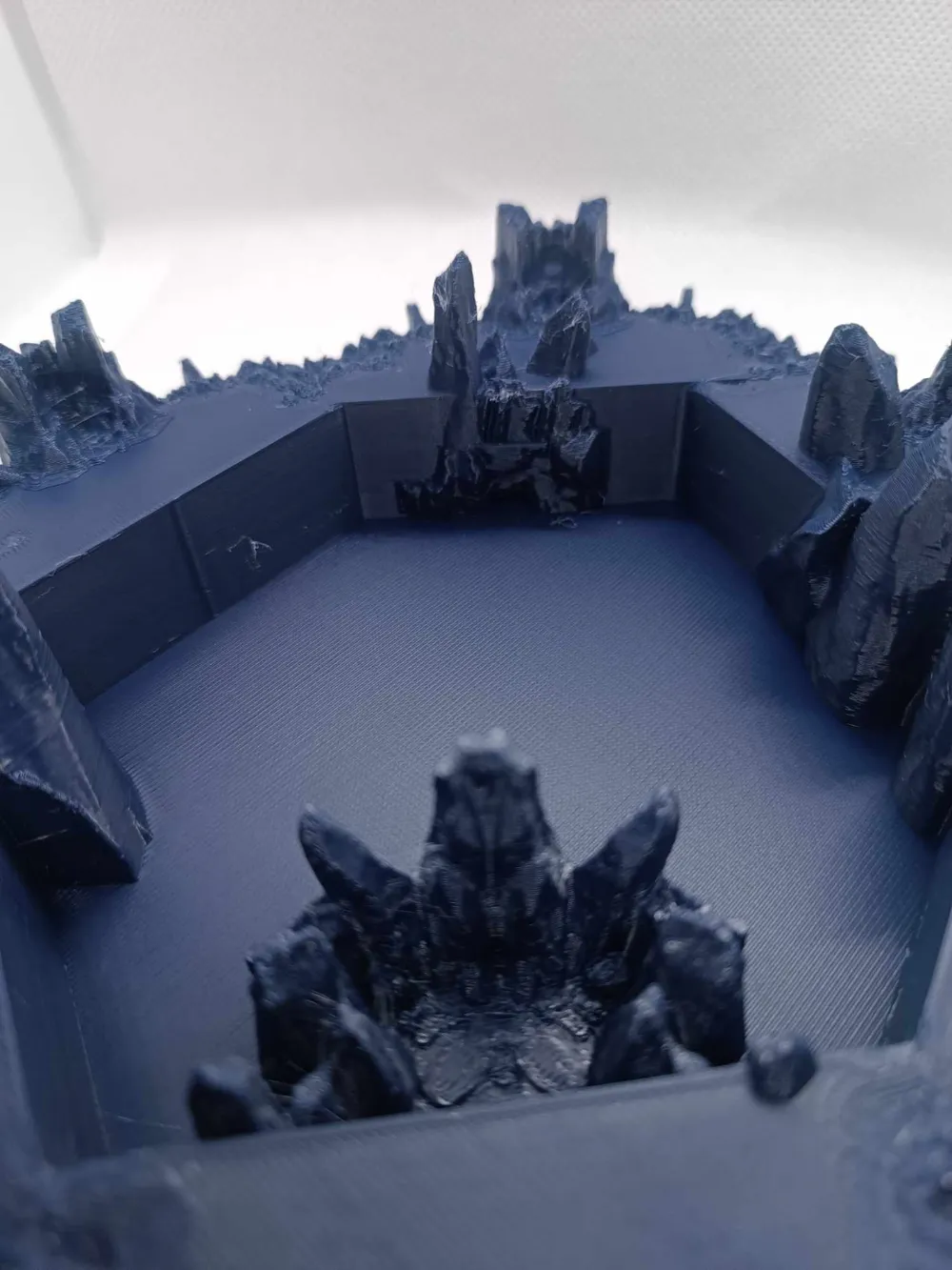 DnD Mountain Fortress Terrain - Free 3D Print Model - MakerWorld