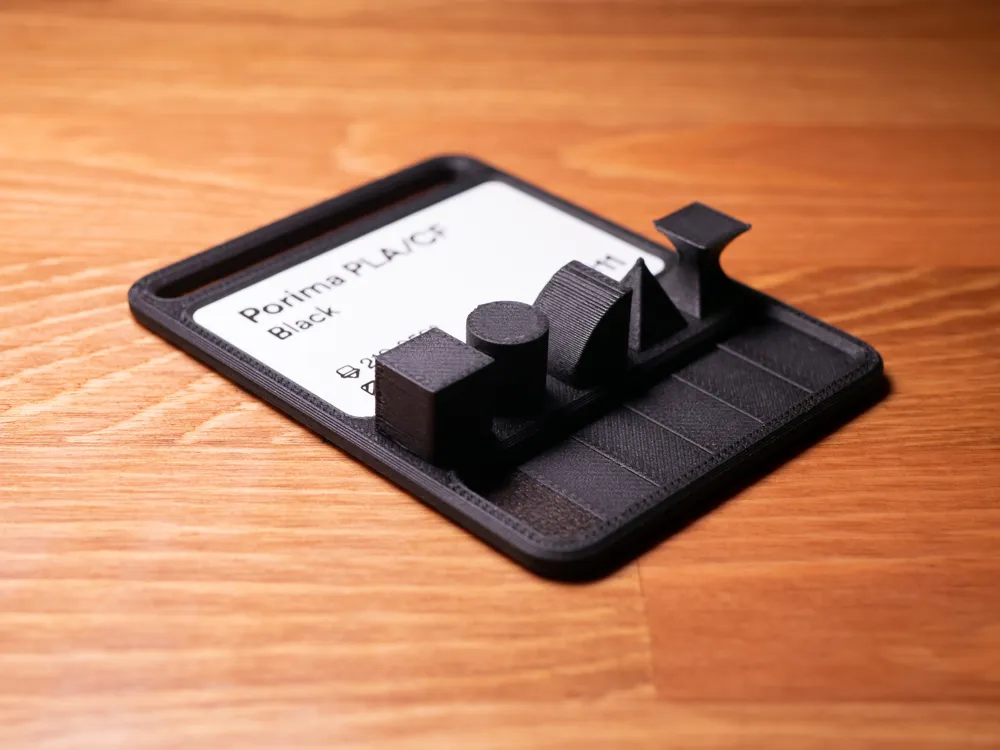 3D Filament Sample Card (Color Swatch) & Stand by yekta MakerWorld ...