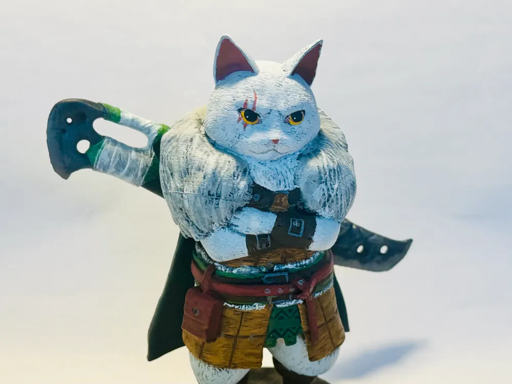 Athos - Palico de Monster Hunter Wilds por BFr34k - MakerWorld