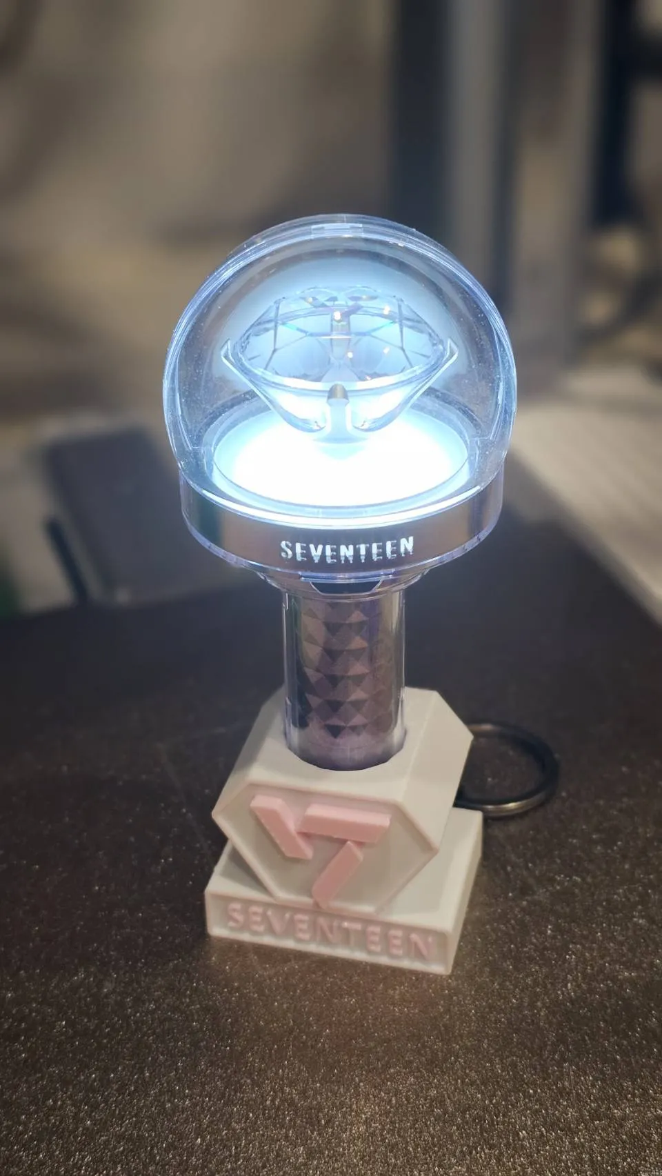 Seventeen 10th Anniversary Carat Bong Gen 2 Gen 3 Dedicated Base Lightstick Stand Support Mini ...