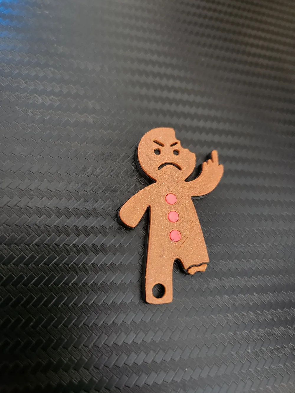 Gingerbread finger v2 - Free 3D Print Model - MakerWorld