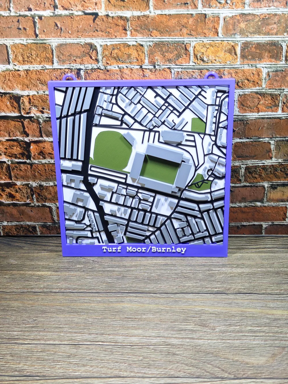 Turf Moor - Burnley FC 3D Miniatur - Free 3D Print Model - MakerWorld