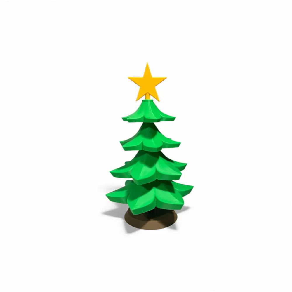 Modular Christmas Tree – Scalable, Stackable - Free 3D Print Model ...