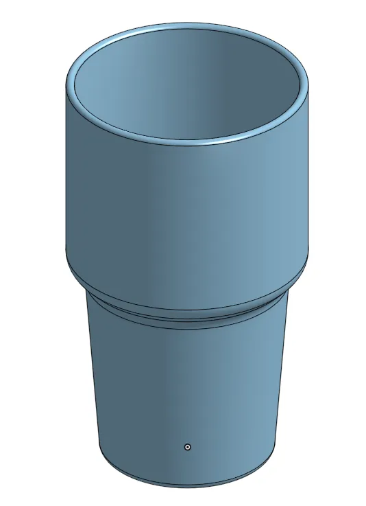 Large Cup Holder Adapter with Optional Phone Mount - Free 3D Print ...