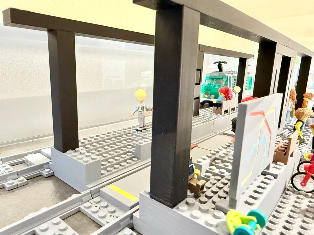 Brick City - train platform by JA_PROCHAZKA MakerWorld: Download Free ...