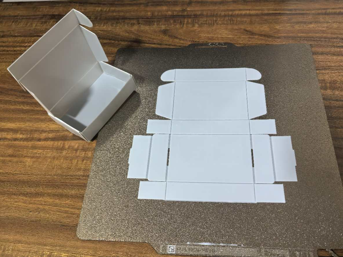 Foldable storage box flat print self-assembly desktop storage first ...