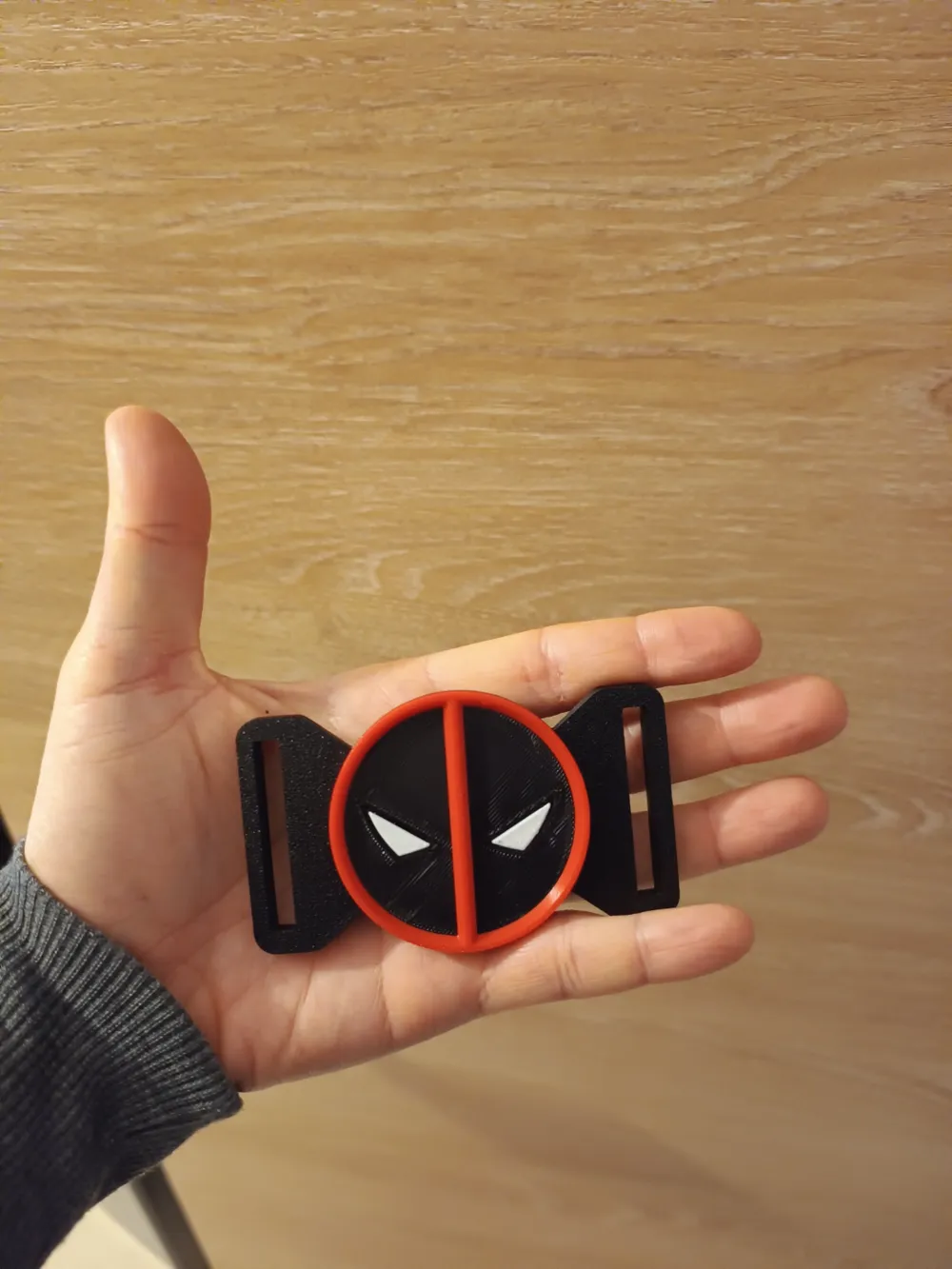 Deadpool logo belt Remixed by jonny89 MakerWorld: Download Free 3D Models