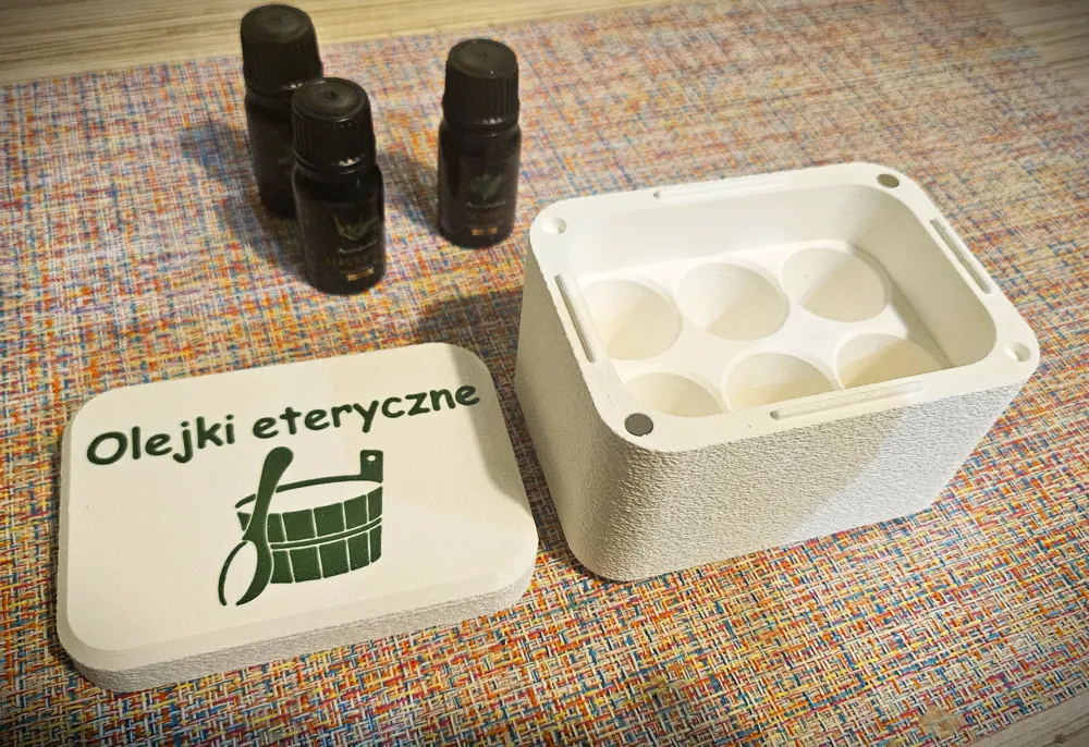 Essential oils BOX - Free 3D Print Model - MakerWorld