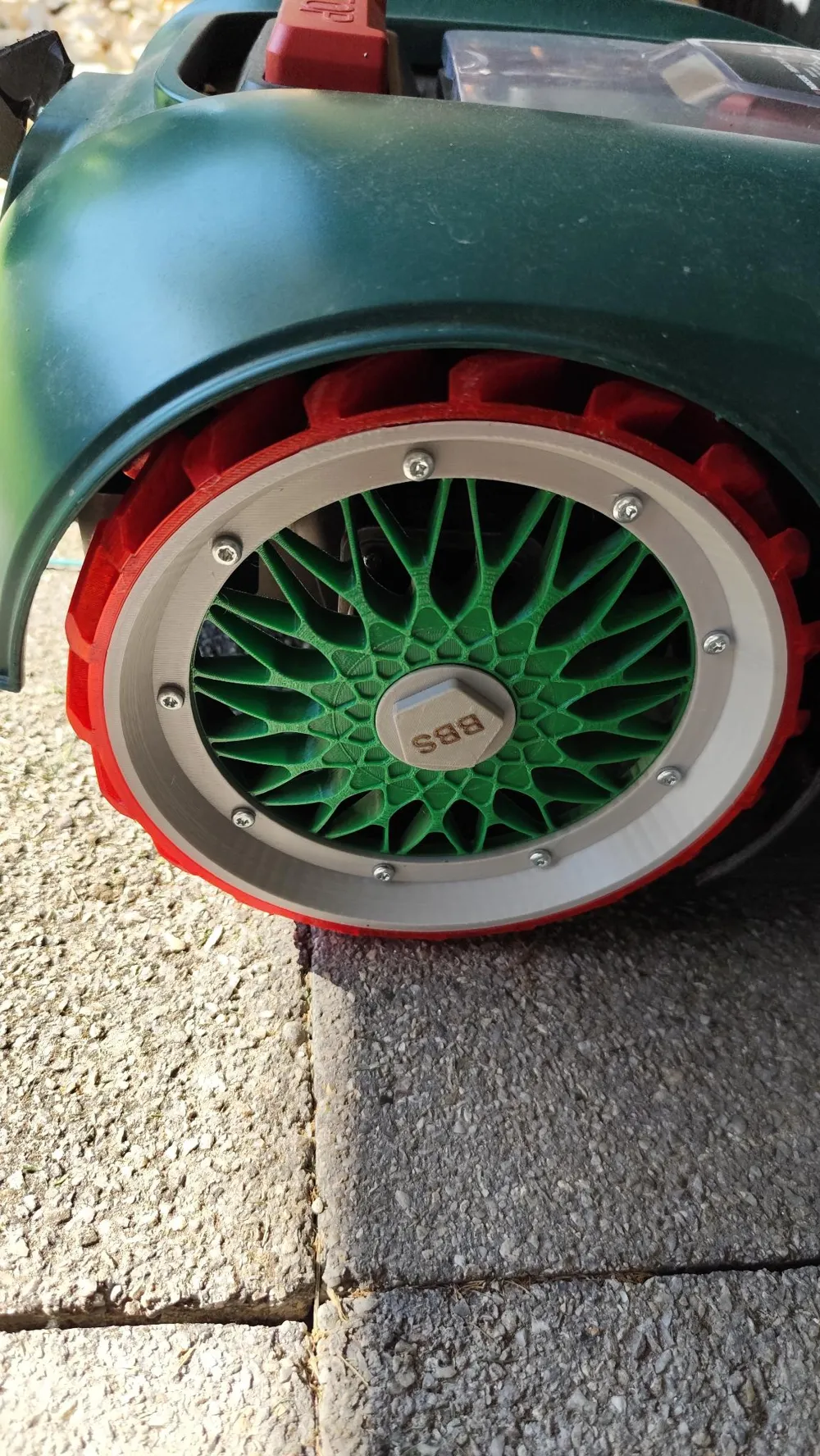 Parkside Robotic Lawn Mower BBS Wheels - Free 3D Print Model - MakerWorld