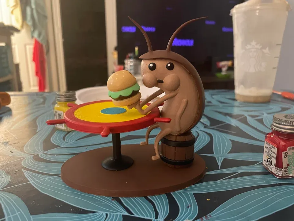 Spongebob Inspired Cockroach Meme by Noahlo - MakerWorld