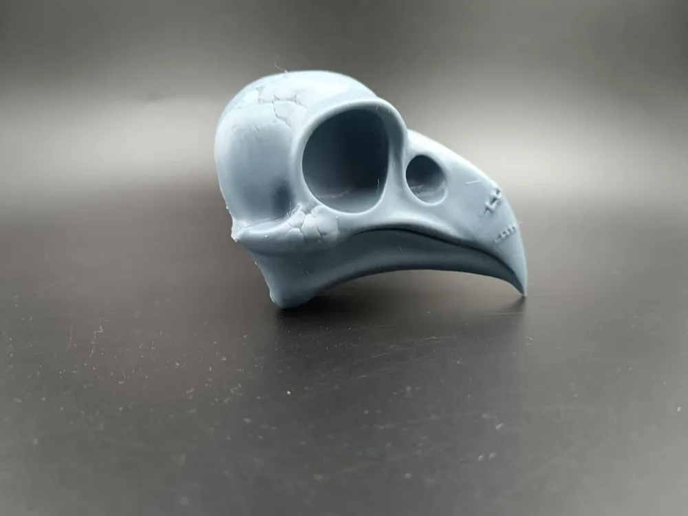 Halloween Raven Skull Decoration by drakeforge3d MakerWorld: Download ...