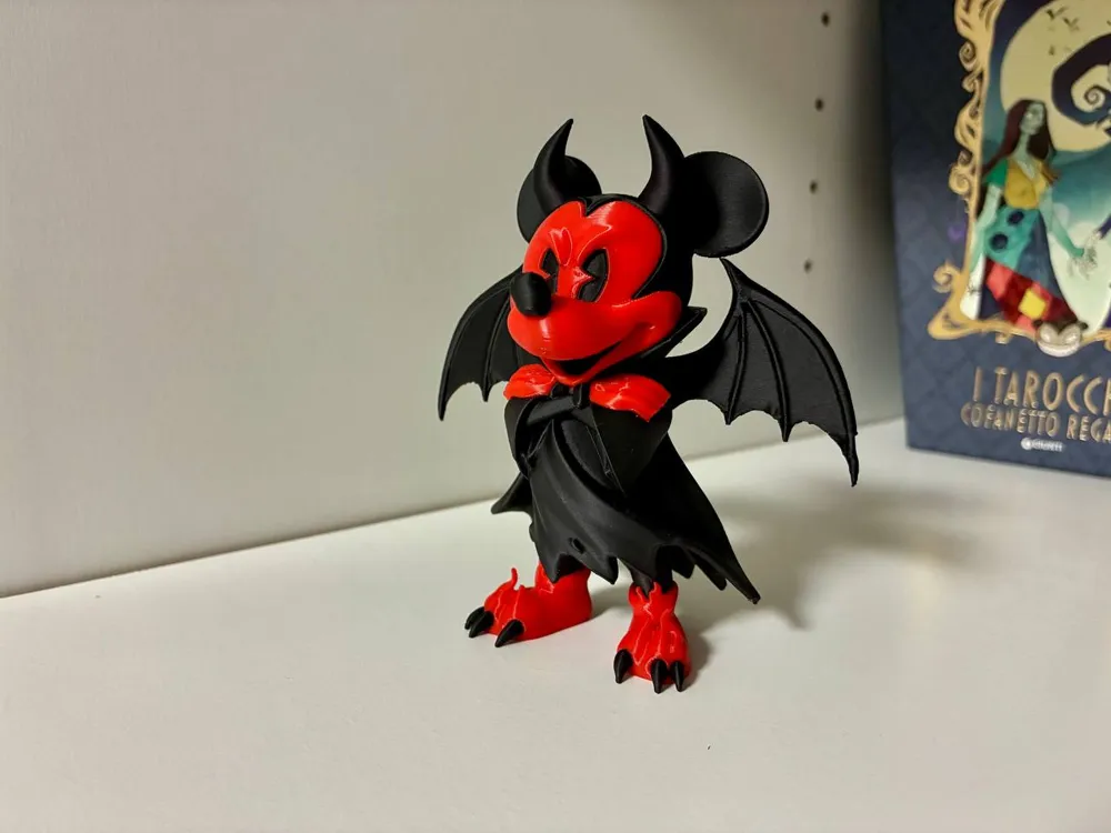 Mickey mouse devil - Halloween by lucamoretti86 MakerWorld: Download ...